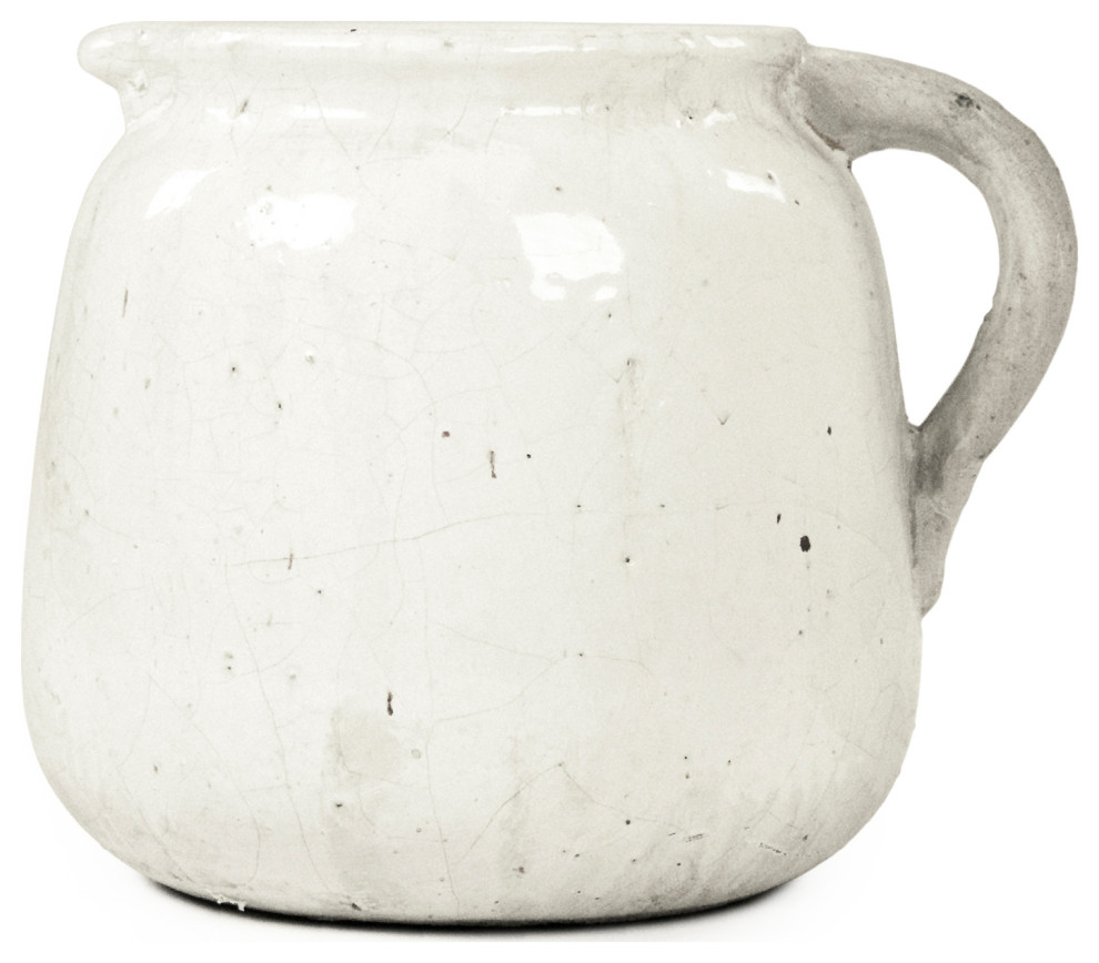 Stone Pitcher - Farmhouse - Vases - by Zentique, Inc. | Houzz