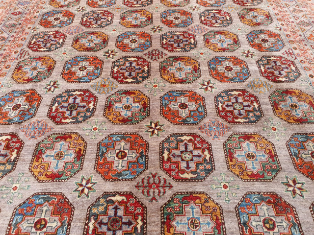 Kaoud Rugs 8.4x10.1 rectangle grey ant. shirvan area rug - Southwestern ...