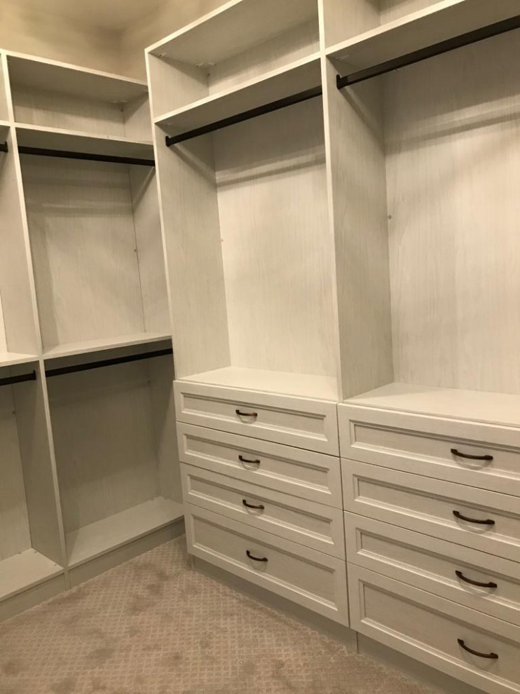 Chic Custom Beige Walk-In Closets: A Stylish Storage Solution - Closet ...