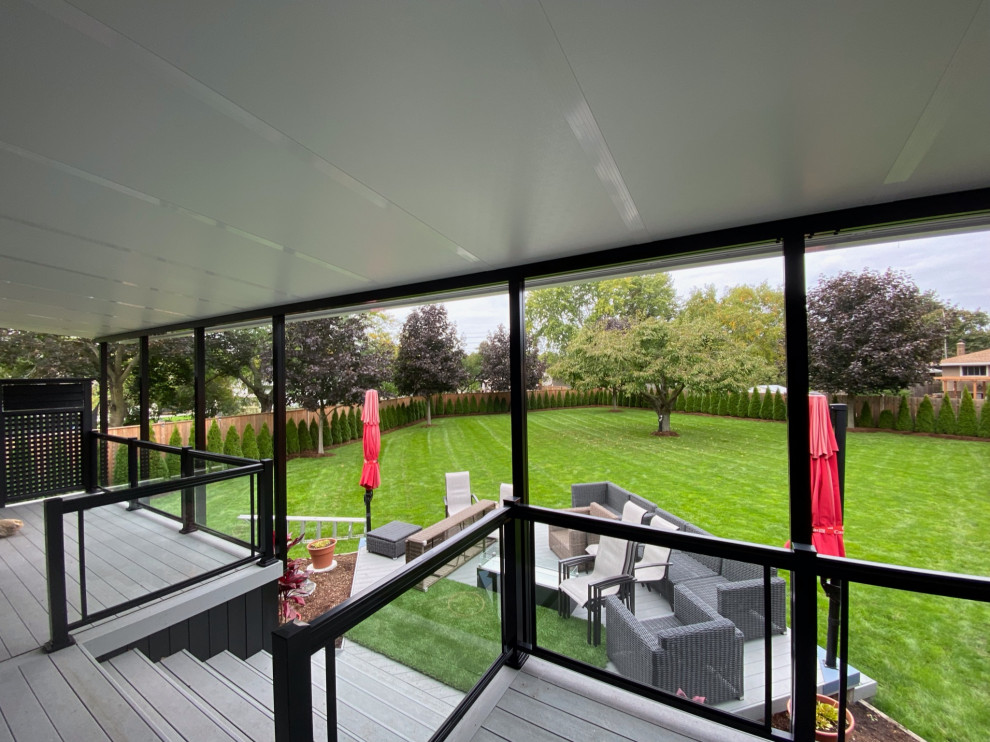 Retractable Canopy Side -by-Side and PanelCraft Patio Cover - Patio ...