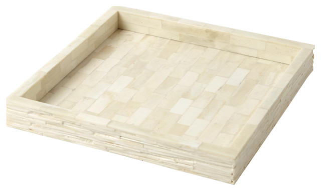 Chiseled Bone Tray, Small - Victorian - Serving Trays - by HedgeApple ...