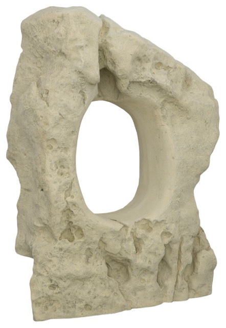 Colossal Cast Stone Sculpture, Single Hole, Wide, Roman Stone, 66x25x88 ...