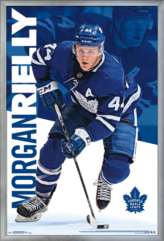 Toronto Maple Leafs Morgan Rielly Poster, 24.25"x35.75" - Contemporary ...