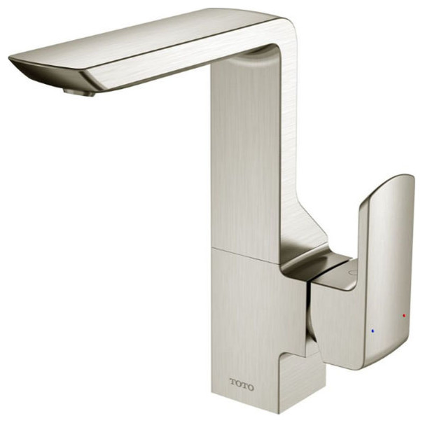 TOTO GR Side-Handle 1.2 GPM Lavatory Faucet with Metal Pop-Up Drain ...