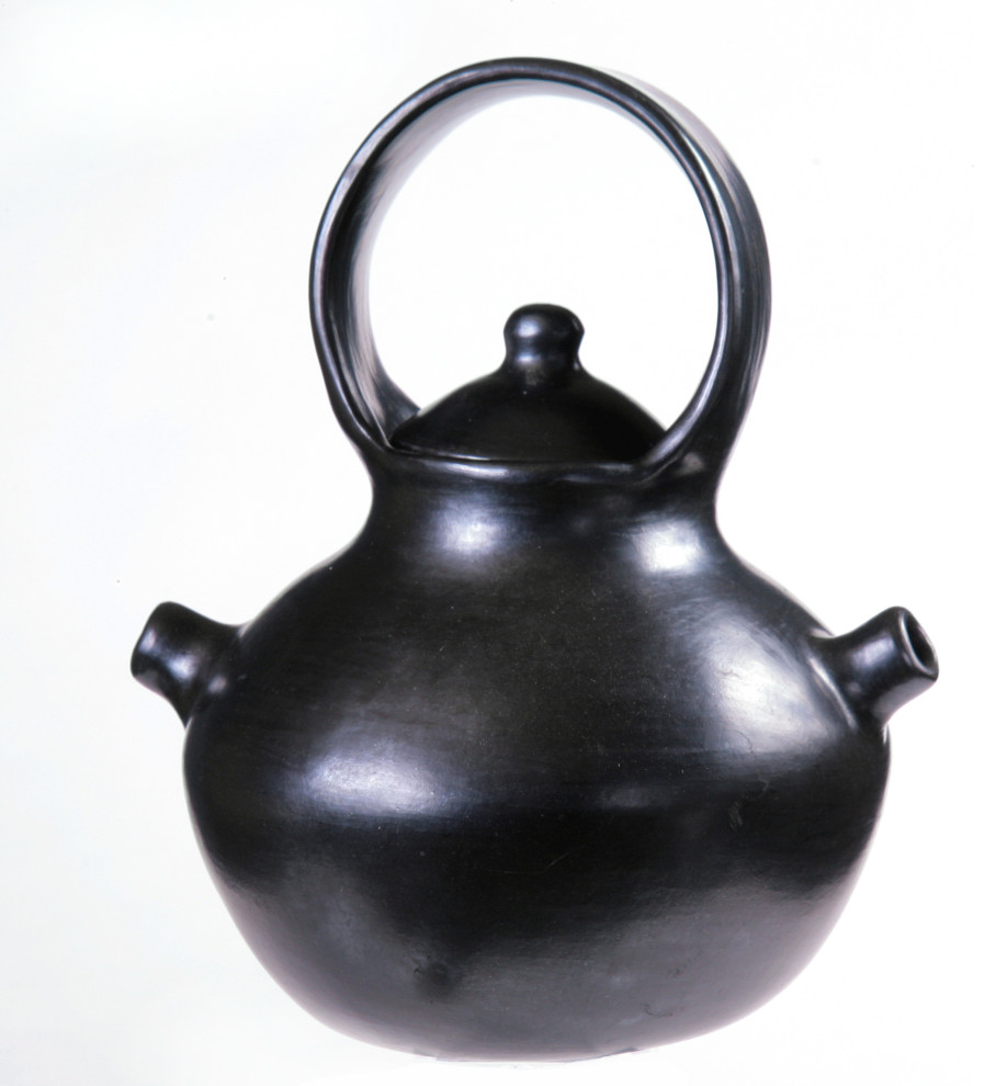 La Chamba Double-Spouted Pitcher - Transitional - Teapots - by Toque ...