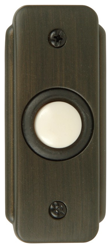 Craftmade Builder Recessed Stepped Rectangle Doorbell - Transitional ...