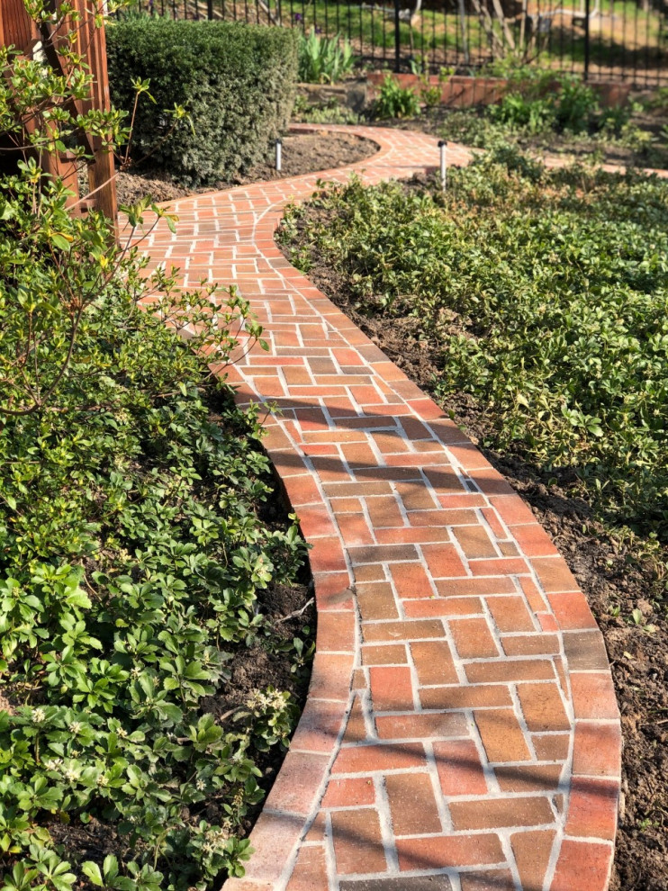 Brick Paver Driveway, Steps, Patio, Herb Garden, and Walkway in Bethesda MD - Exterior - DC ...