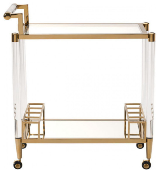 Casino Bar Cart - Contemporary - Bar Carts - by HomeCraftDecor | Houzz