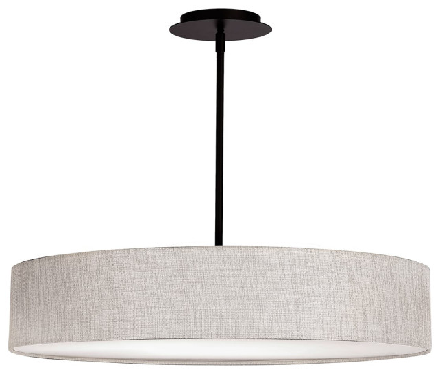 WAC Manhattan 2700K Pendant Light in Black, 26.000 - Transitional ...