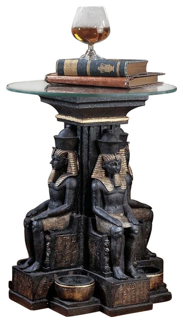 Ramses Ii Cocktail Tables, Set of 2 - Traditional - Coffee Table Sets - by XoticBrands Home ...