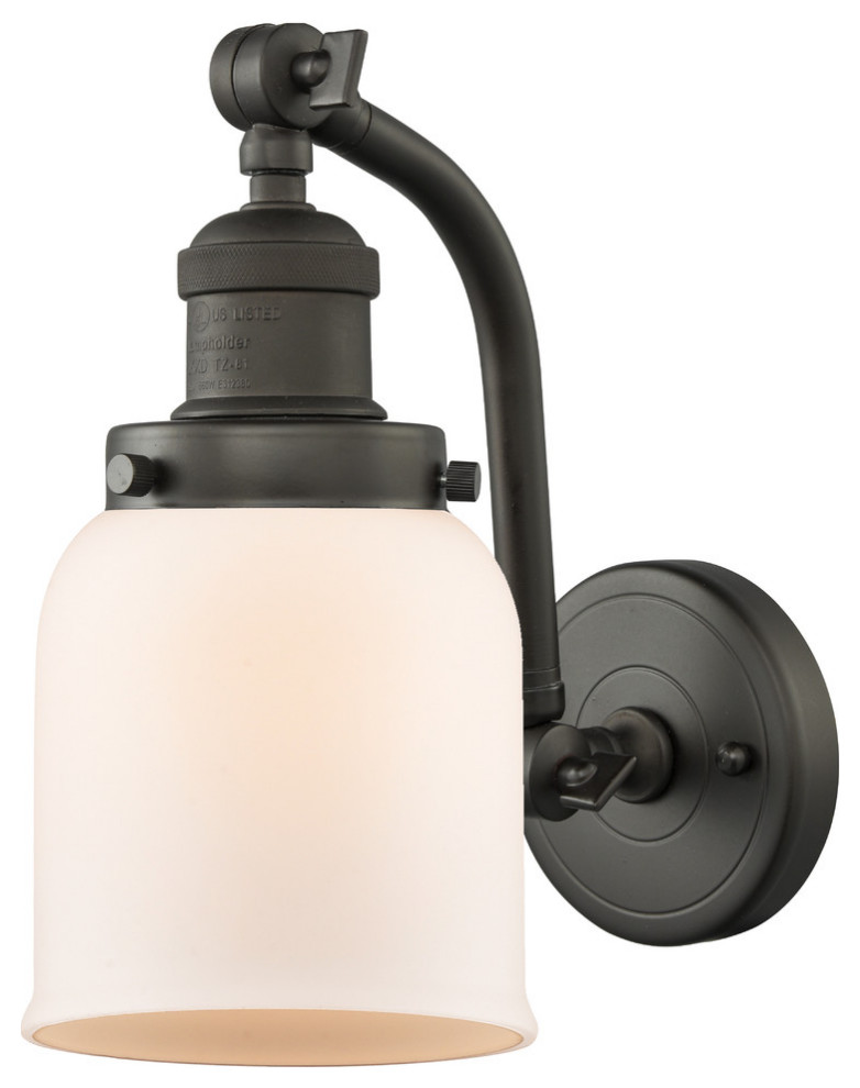 Small Bell 1-Light Sconce - Industrial - Wall Sconces - by Innovations ...