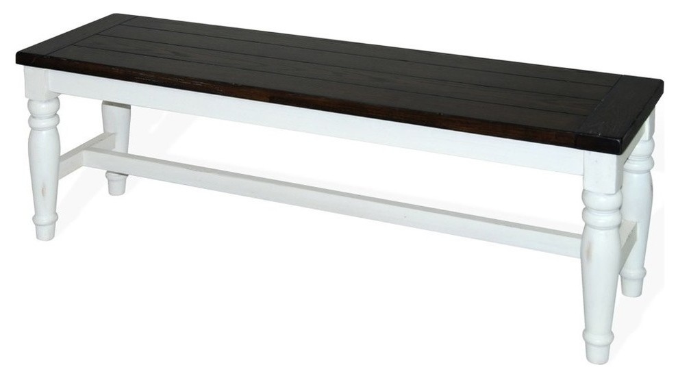 Carriage House Bench - Traditional - Dining Benches - by Sunny Designs ...