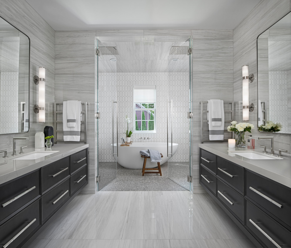 Historic Renovation - Transitional - Bathroom - Detroit - by Ann-Marie ...
