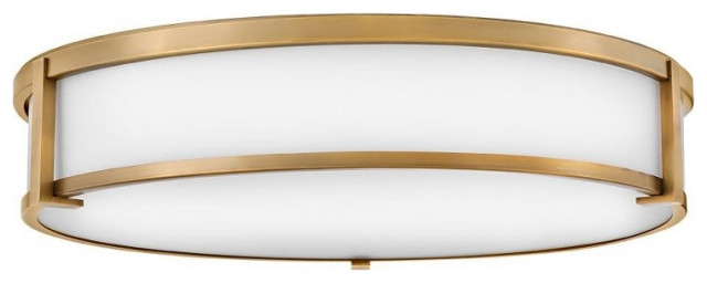 28W 4 LED Extra Large Flush Mount-4.75 Inches Tall and 24 Inches Wide ...