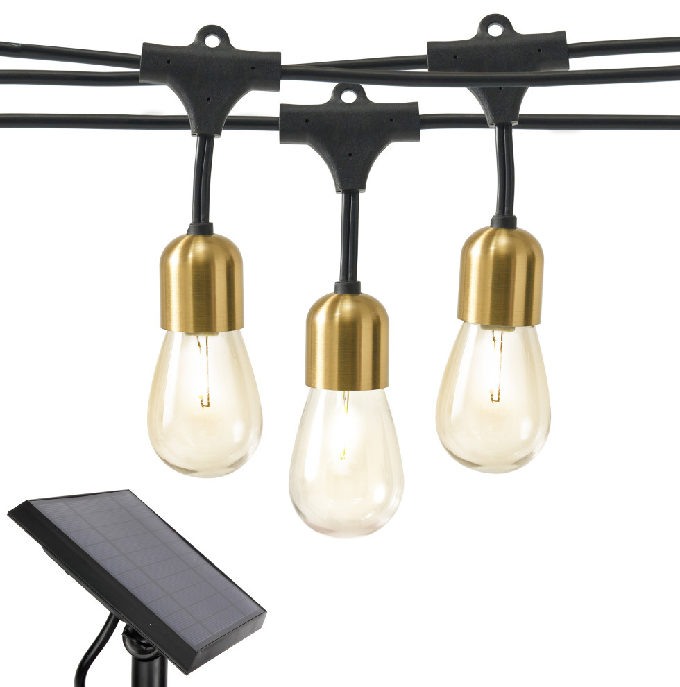 Glow Solar String Lights - Modern - Outdoor Rope And String Lights - by ...