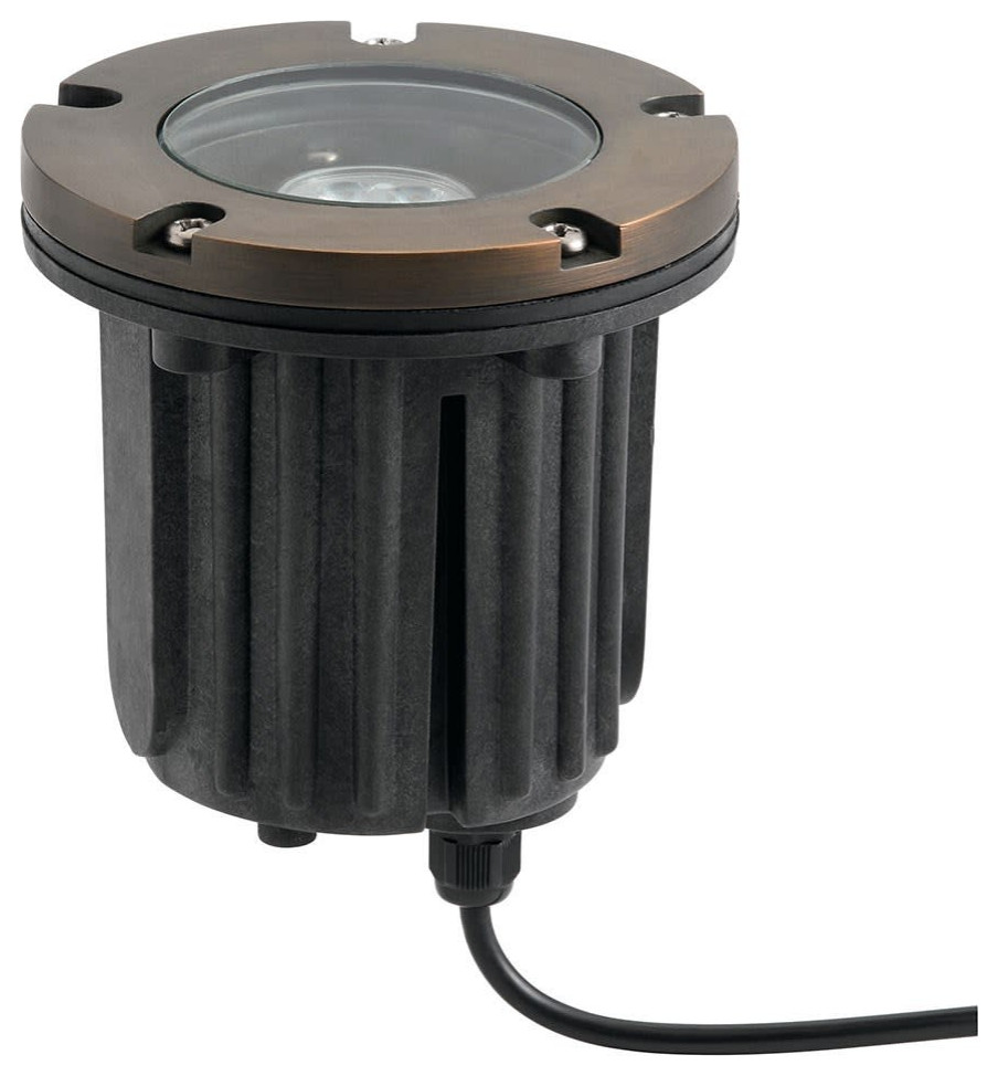 Kichler 15495 4"W 12V In-Ground Well Light - Transitional - Landscape ...
