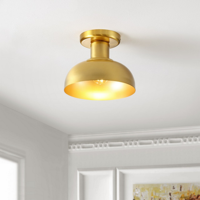 Safavieh Helm Flush Mount - Transitional - Flush-mount Ceiling Lighting ...