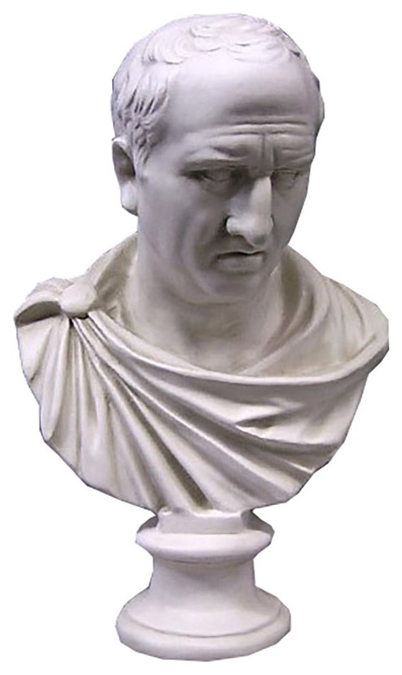 Roman Orator 28, Busts Greek & Roman - Traditional - Garden Statues And ...