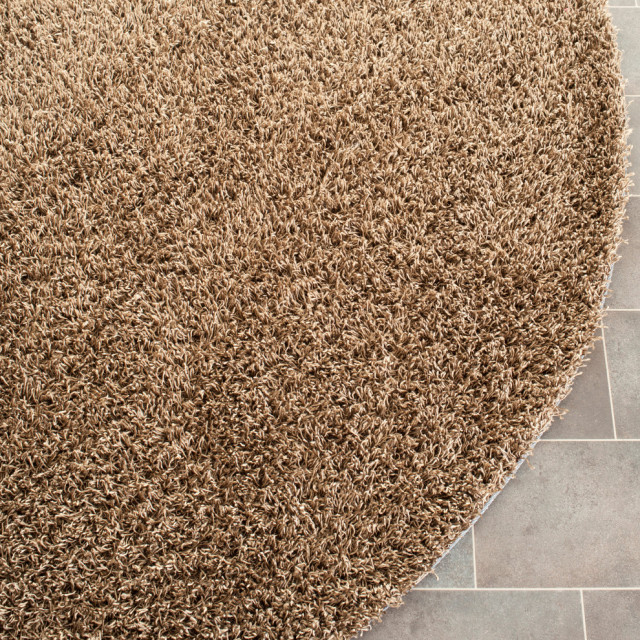 Safavieh Shag 800 SG851L Rug, 7' Round - Contemporary - Area Rugs - by ...