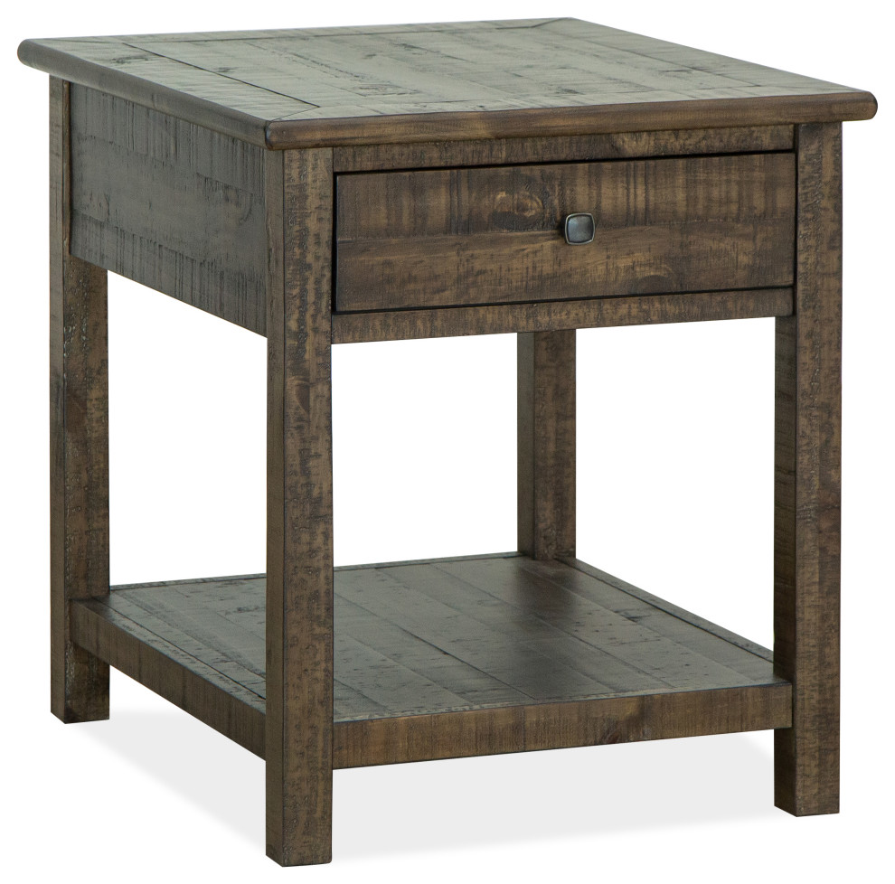 Rectangular End Table - Rustic - Side Tables And End Tables - by ...
