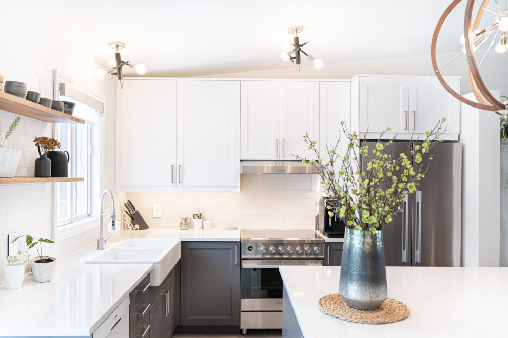 The timeless design - Modern - Kitchen - Montreal - by Jessica Locas ...