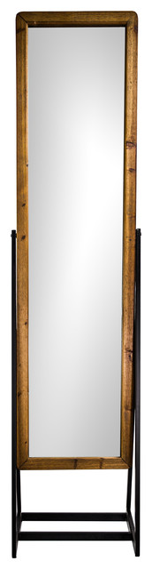 Rustic Standing Cheval Mirror - Industrial - Floor Mirrors - by ...
