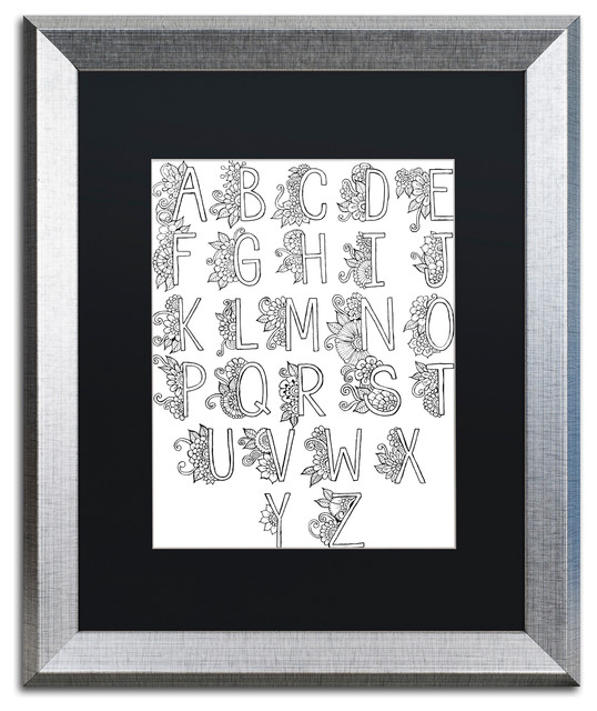 Hello Angel 'Letters & Words 1' Art, 20"x16" - Contemporary - Prints ...