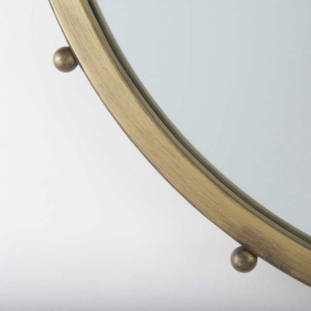 Elena I Small Gold Wall Mirror - Contemporary - Wall Mirrors - by ...