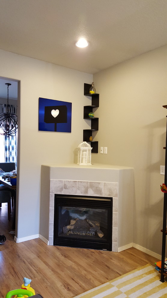 Help frame corner gas fireplace
