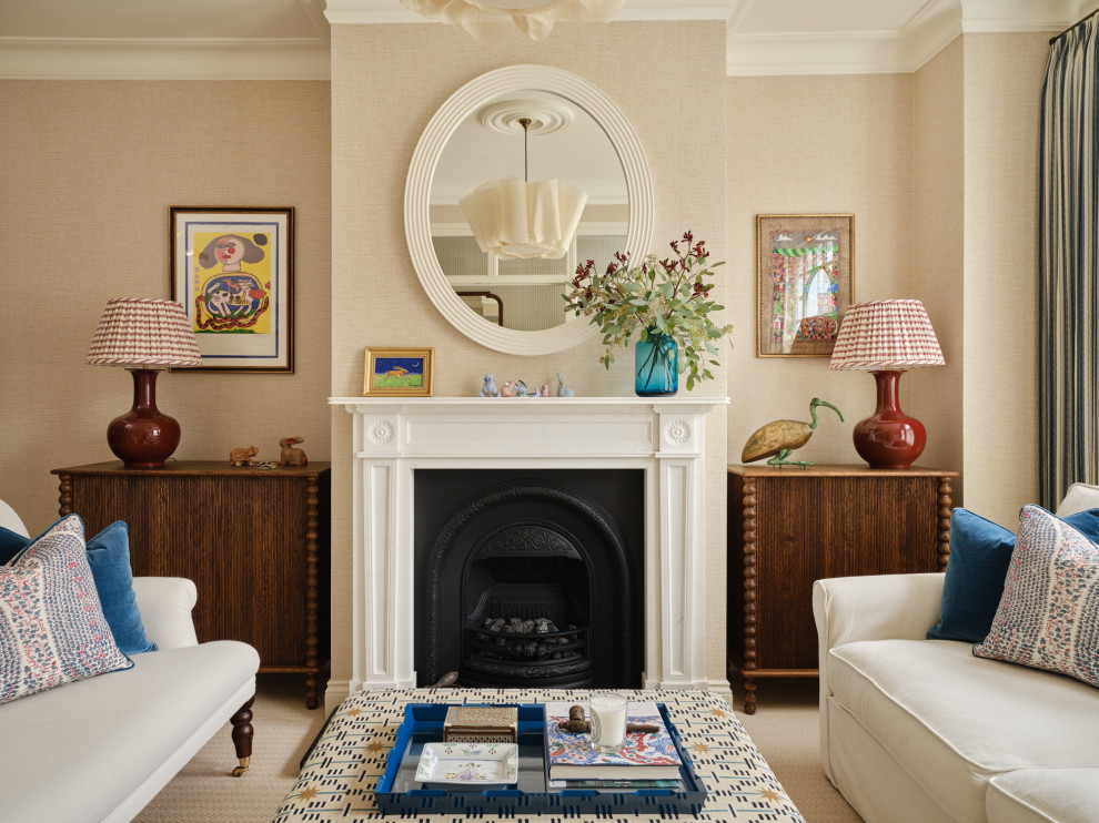 London Family Home - Traditional - Living Room - London - by Fiona ...