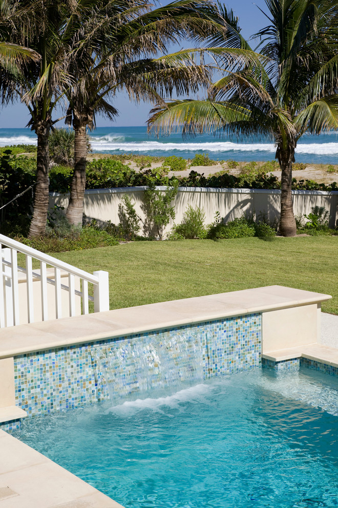 Coastal Home - Beach Style - Pool - Miami - by Mouw Associates, Inc
