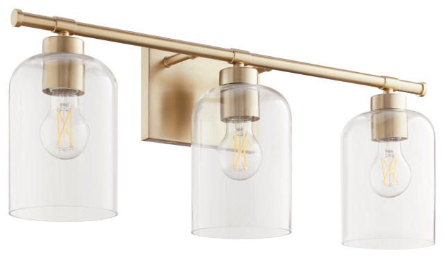 Quorum 5374-3-59 3-Light Vanity Light - Transitional - Bathroom Vanity ...