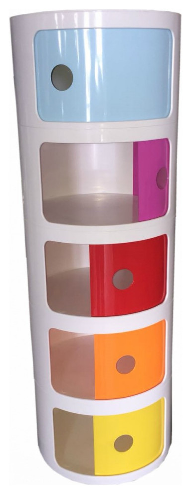 5 Round Cabinet - Contemporary - Kids Dressers And Armoires - by ...