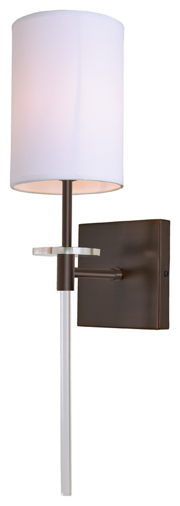 Sutton One Light Wall Sconce - Transitional - Wall Sconces - by ...