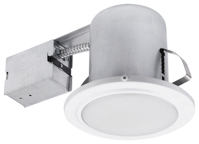 5" White Damp Rated Shower Recessed Lighting Kit - Recessed Housings ...