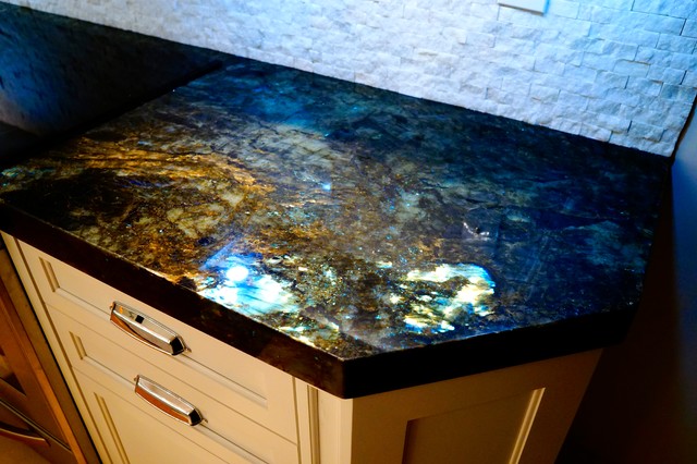 Lemurian Blue Granite Countertops