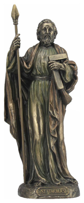 St Thomas, Religious Statue - Traditional - Decorative Objects And ...