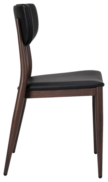 Slim Chair, Black - Midcentury - Dining Chairs - by AFB Decor | Houzz