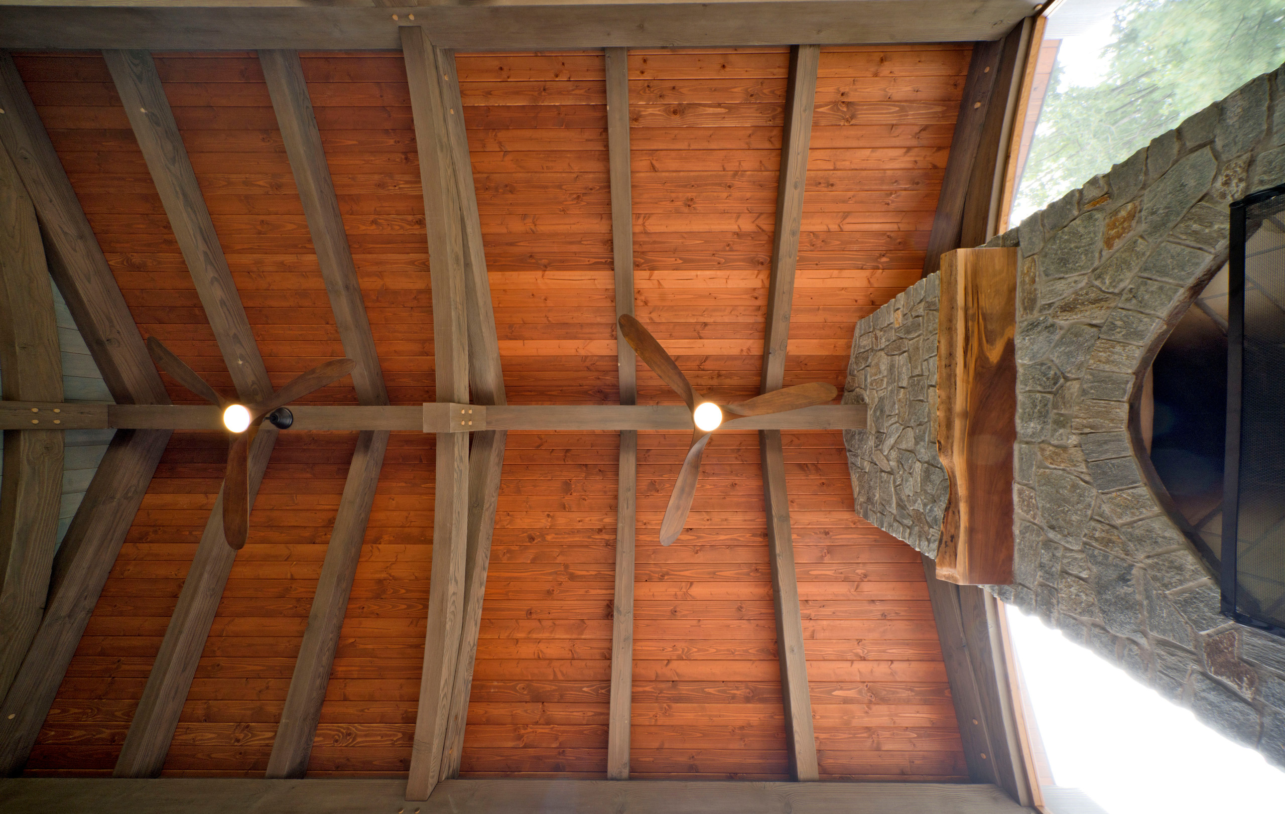 Timber Frame Potomac Screen Porch