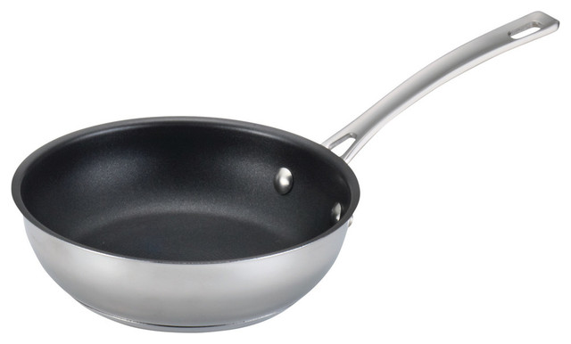 Circulon Genesis Stainless Steel Nonstick 8.5" French Skillet ...