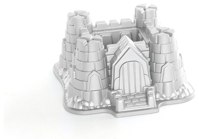Nordic Ware Pro Cast Bakeware Castle Bundt Cake Pan - Contemporary ...