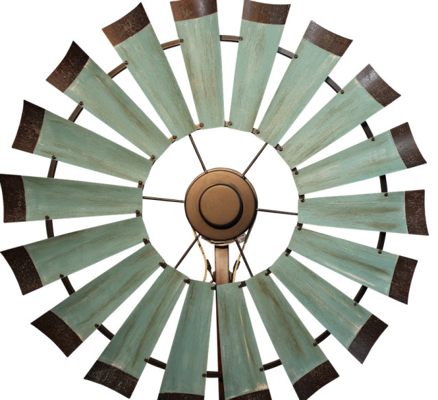 72 Inch Weathered Texas Turquoise Patina Bronze Tips, The Patriot Fan ...