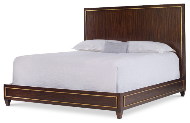 Ambella Home Collection Brighton King Bed - Transitional - Platform ...