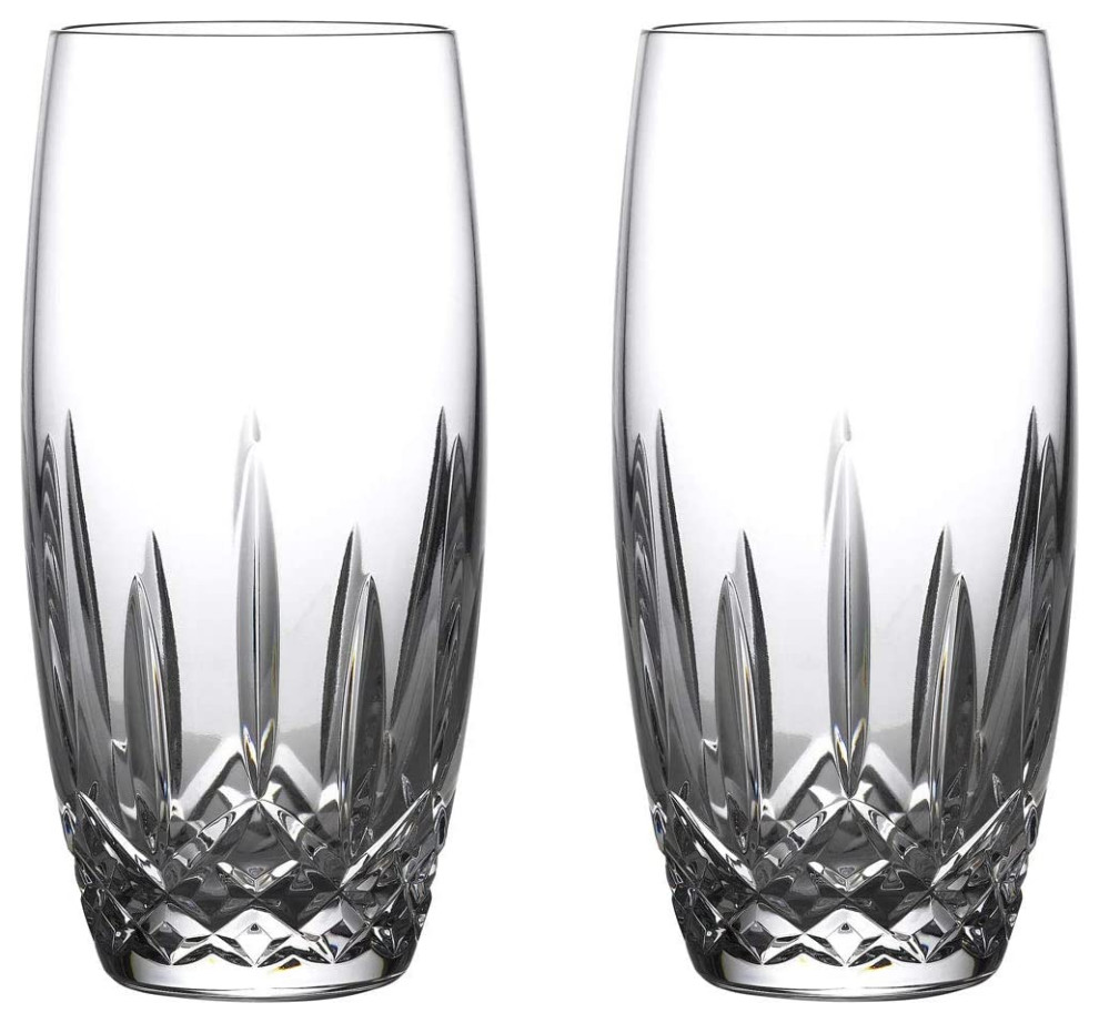 Waterford Lismore Nouveau Beer Glass Set Of 2 Contemporary Beer Glasses By Silver