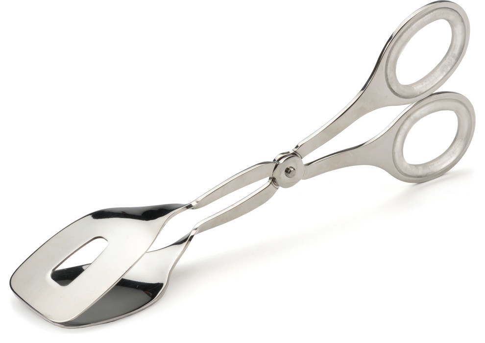 RSVP Endurance Stainless Steel Large Serving Tongs - Contemporary ...
