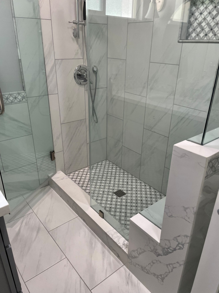 Classic Restroom Remodel in Historic Home - Traditional - Bathroom ...