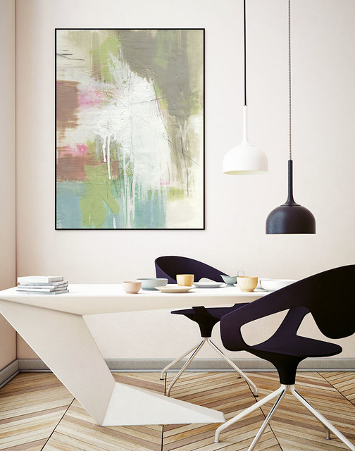 "Retro Splash I" CF Print, 11"x14", 30"x40" - Contemporary - Prints And ...