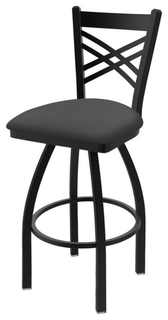Holland Catalina 820 30" Swivel Bar Stool - Black/Canter Storm ...