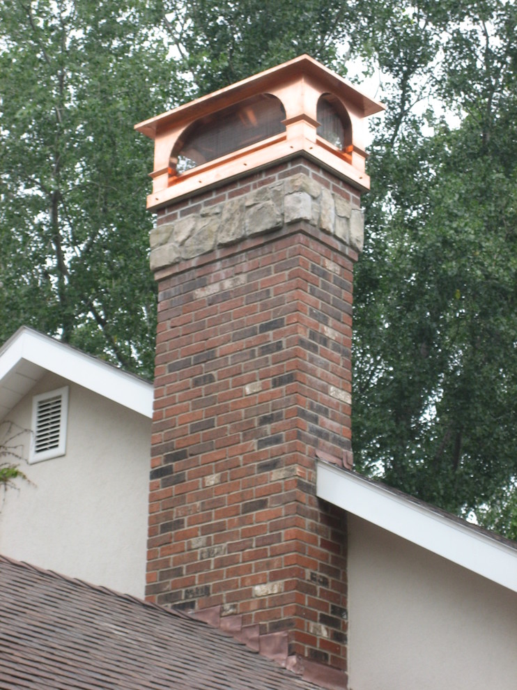 Finished Chimney Caps - Orange County - by American Chimney Shroud, Inc ...