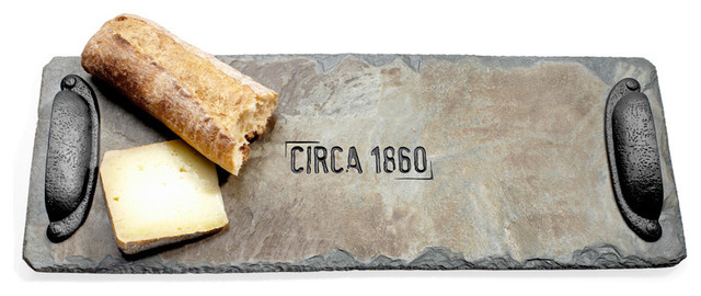 Reclaimed Slate Bread Tray - Industrial - Serving Trays - by THE SLATE ...